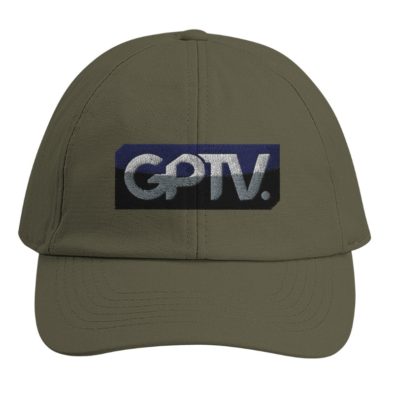 Casquette en coton bio logo GPTV – La Boutique Géopolitique Profonde (GPTV)